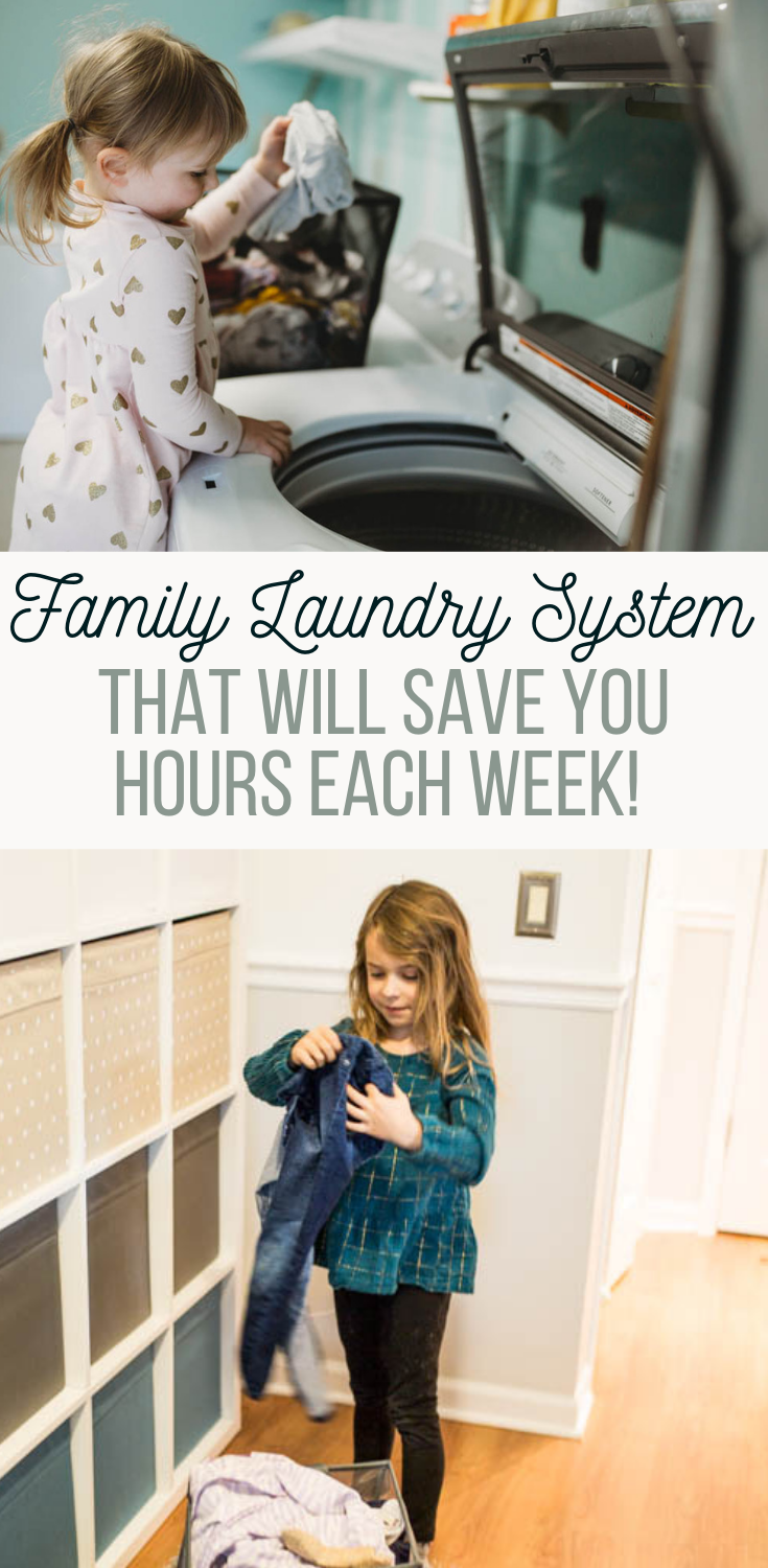 Simple Family Laundry System That Will Save You Hours!