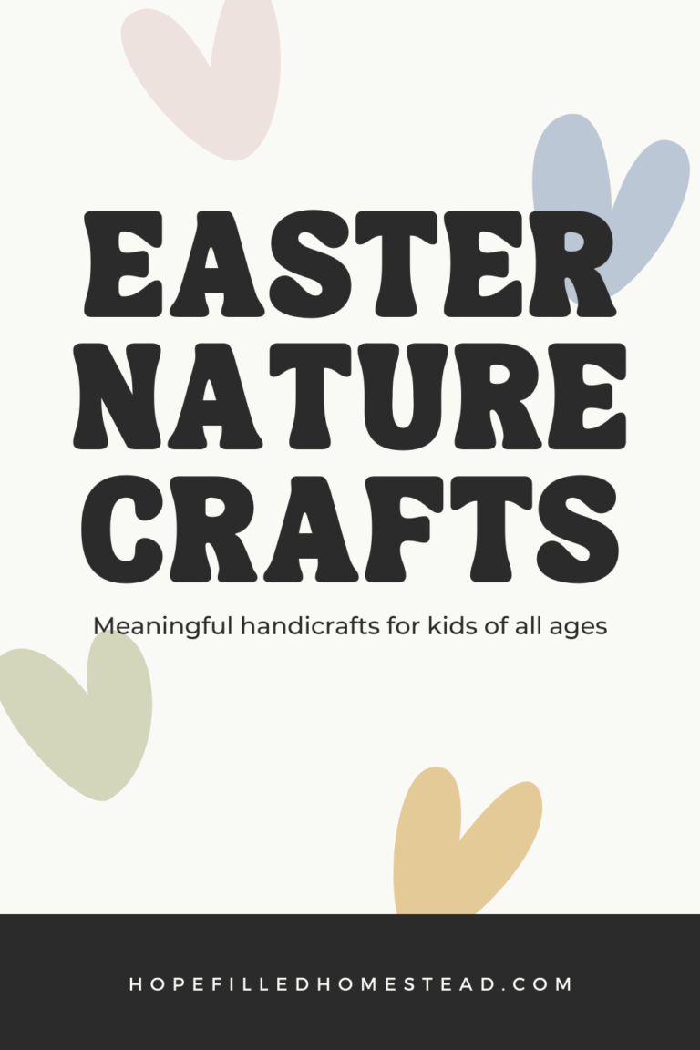 Easter Nature Crafts for Kids